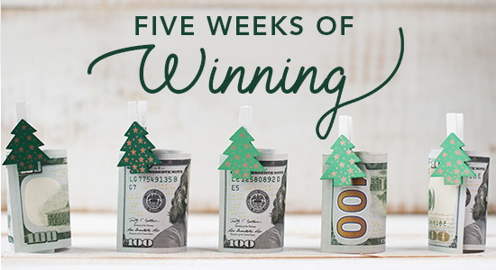 Five Weeks of Winning - FinancialEdge Credit Union
